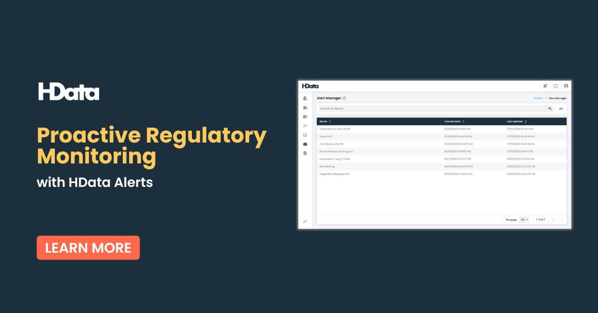 Proactive Regulatory Monitoring with HData Alerts